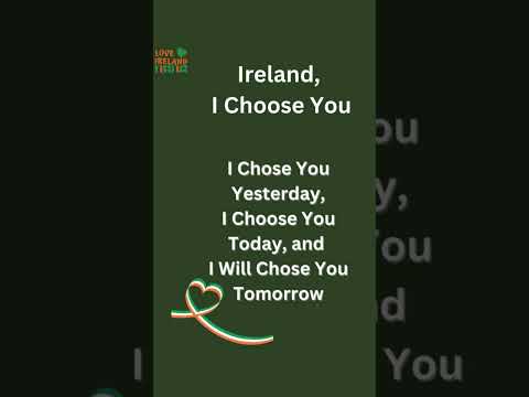 Ireland I choose you