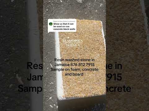 Jamaica sample of Resin Washed Stone 876 812 7915 #resinbound #bespoke #home #exteriordecor
