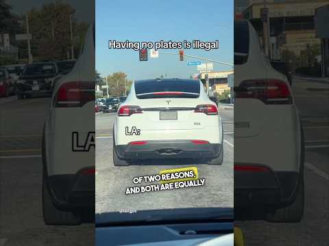 Cars Without License Plates 😭