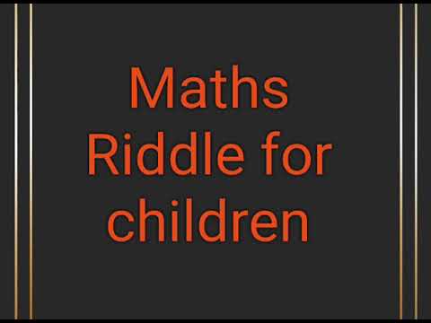 Puzzle-4, Maths Riddle, brain teaser for children