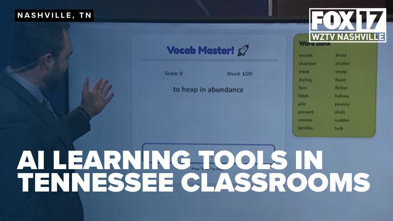 AI learning tools in Tennessee classrooms