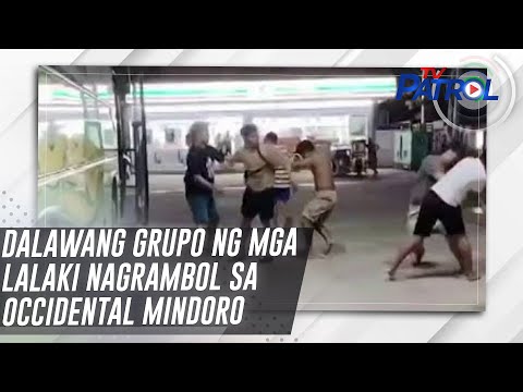 Dalawang grupo ng mga lalaki nagrambol sa Occidental Mindoro | TV Patrol