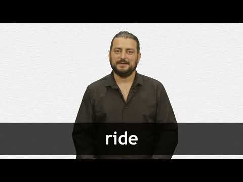 English Translation of “RIDE” | Collins French-English Dictionary