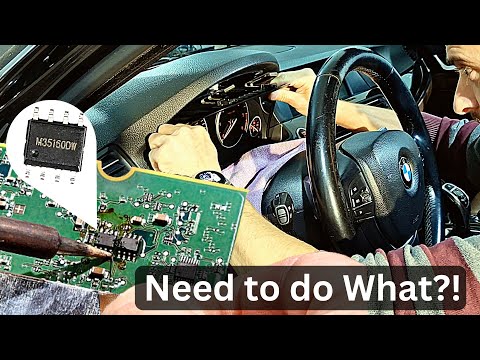 Virginized BMW 6WA Cluster for Retrofit