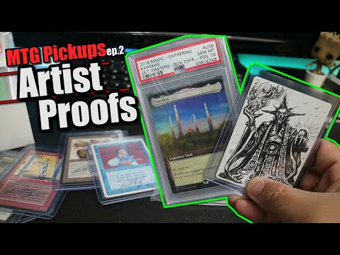 "Artist Proofs" Magic the Gathering Pickups 2 -Thriftdweller
