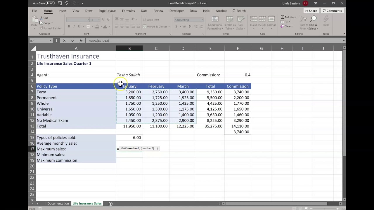 Excel Module 1 Project 2