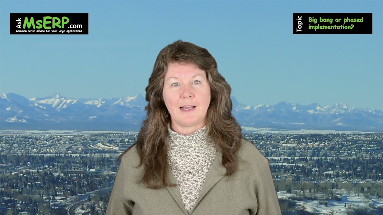 18. Big bang or phased implementation?