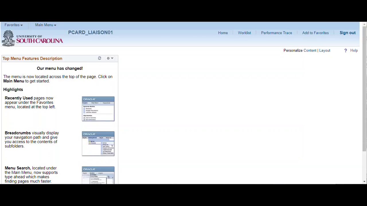 My Wallet Procurement Card Training