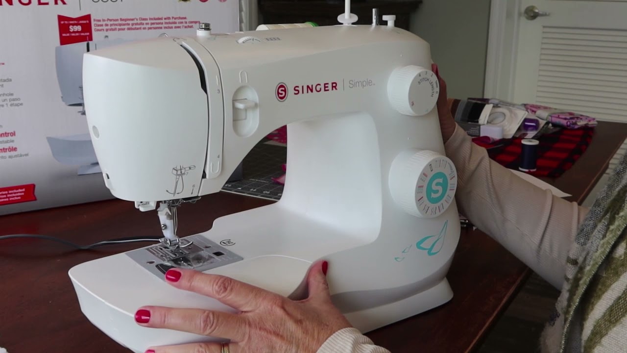 Learning to use your Singer Simple 3337