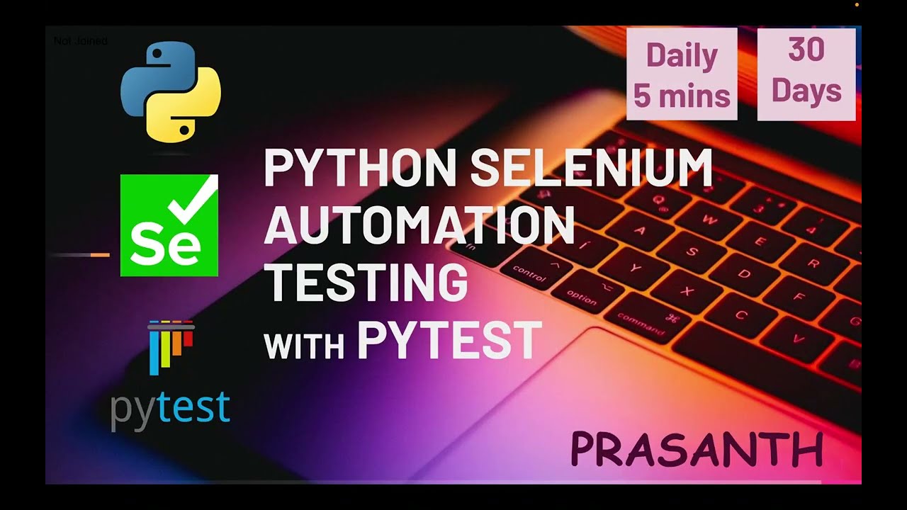 Selenium Python Pytest Automation - Introduction #python #selenium #pytest #automation #testing