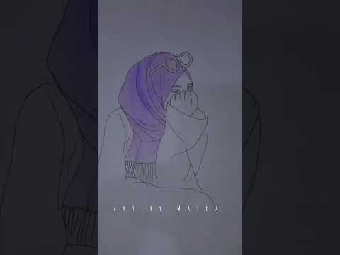 How to draw a Girl with Glasses step by step//Pencil sketch