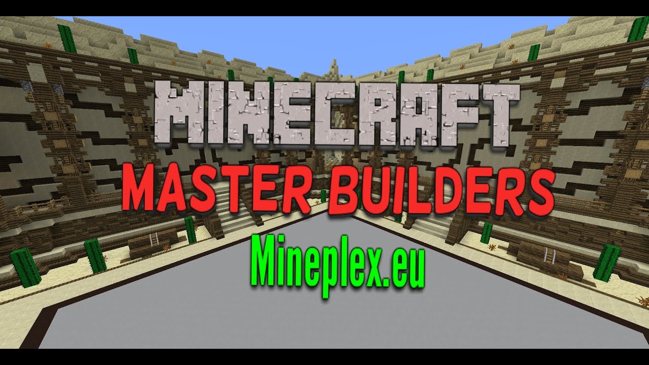 Minecraft: Master Builders - My First Video!