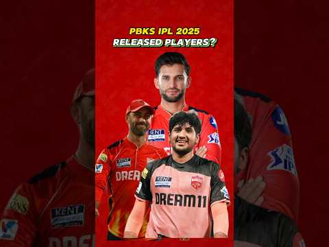5 Players PBKS Will Release in IPL 2025..๐คฏ #shorts #cricket