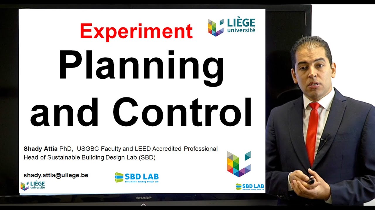 Experiment Planning and Control