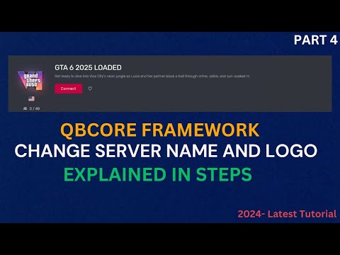 How To Change Your FiveM Server Icon/Logo/Name | FiveM Tutorial #4