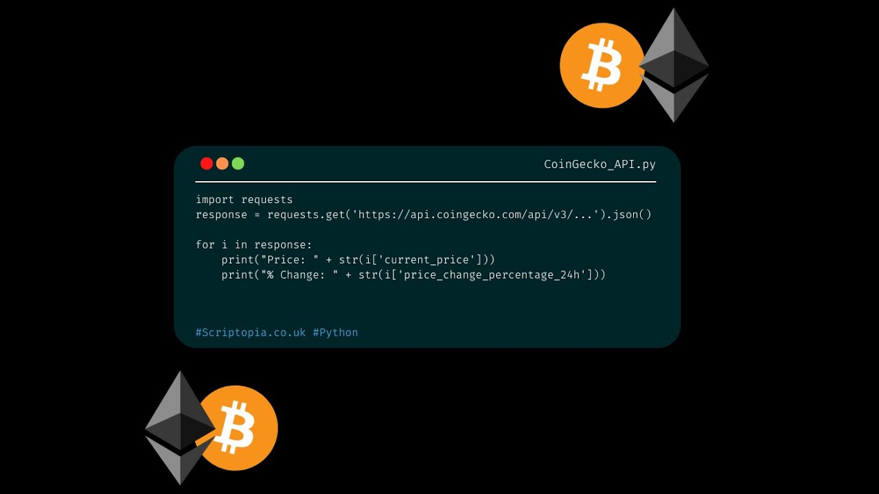 Python Requests - Retrieve Bitcoin data using Coin Gecko API