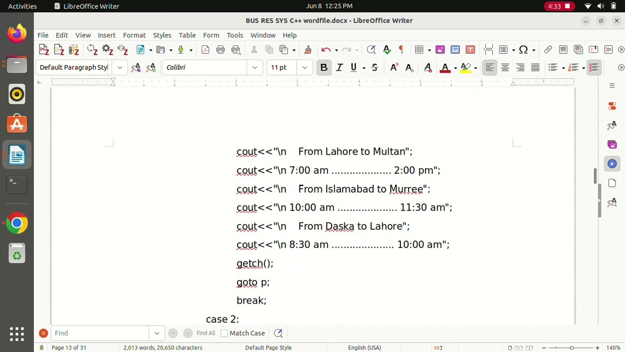 Bus Reservation System Project using C++ (CODE VERSION)