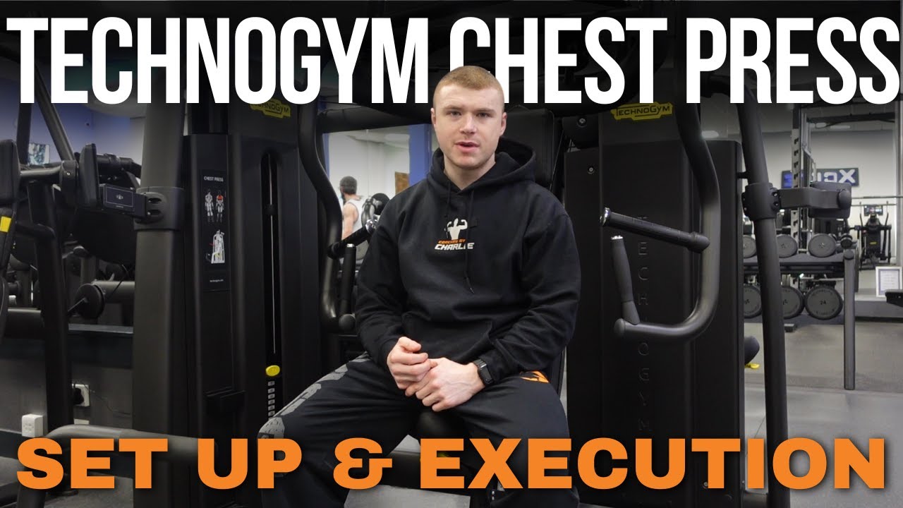 Technogym Pin Loaded Chest Press - Set Up & Execution