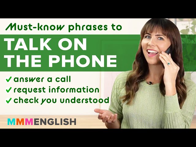 Mastering Phone Conversations: Essential Phrases for Confident ...