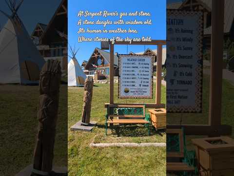 🪨The Stone's Wisdom: Weather Forecasting at Serpent River #indigenous #traditionalwisdom #weather