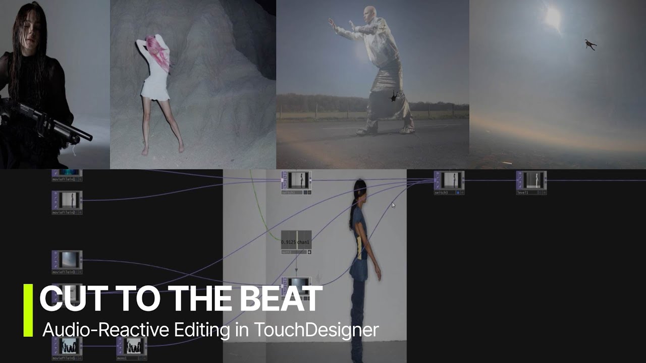 Cut to the Beat – Audio Reactive Editing [TOUCHDESIGNER TUTORIAL]