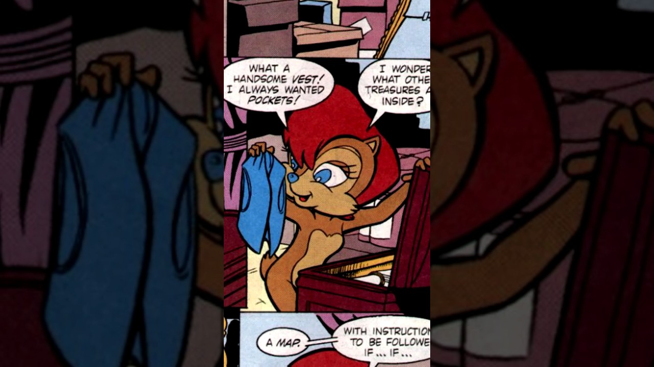 Sally's Vest #sonicthehedgehog #sonicsatam #archiesonic