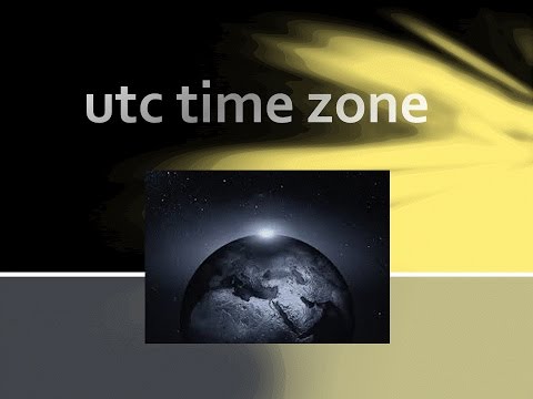 utc time zone