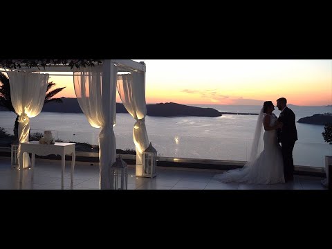Lauren and Jake's Wedding - Le Ciel - Santorini