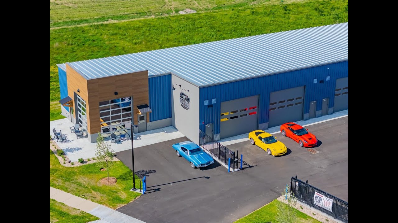 3rd Space Garages Aerial - Verona, WI - Luxury Car Condos
