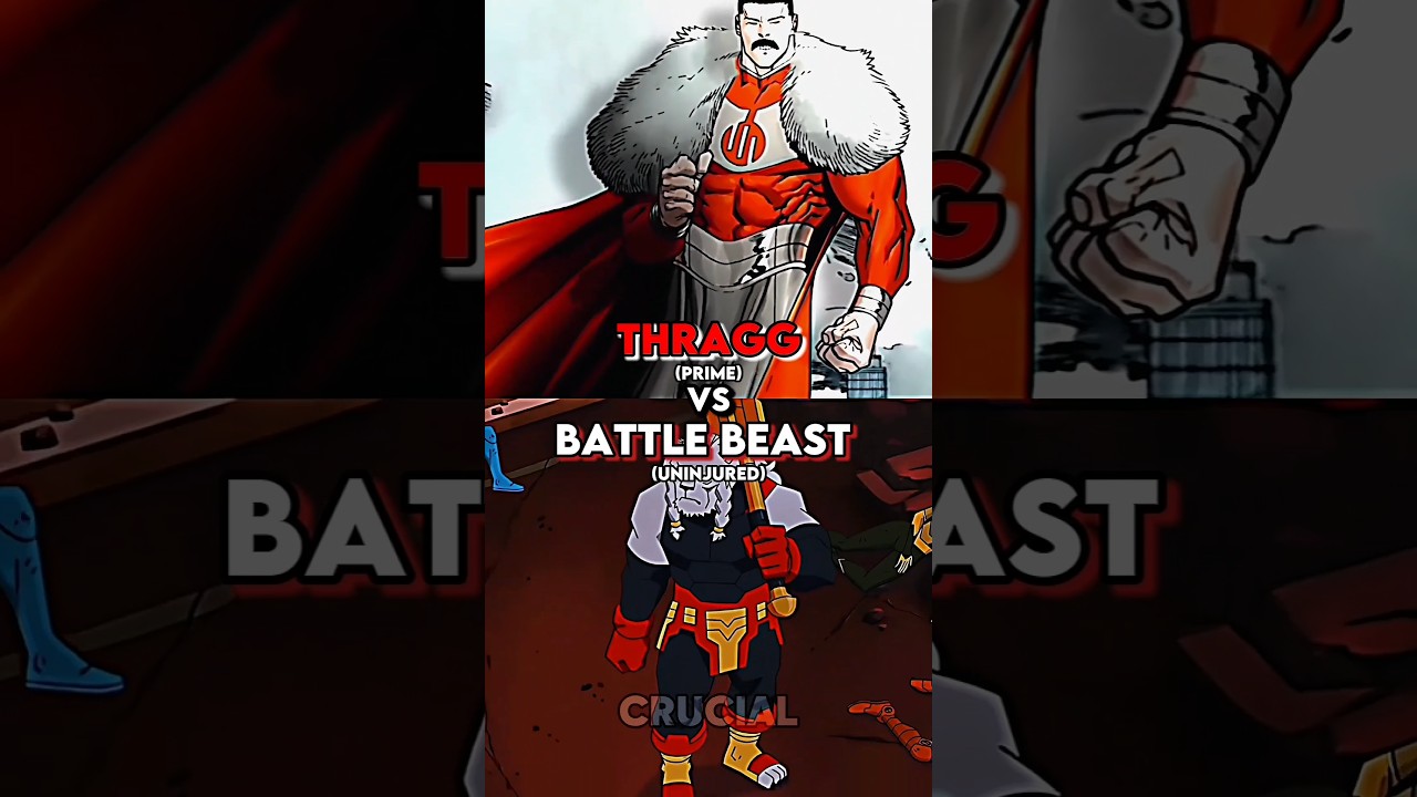 Thragg vs Battle beast #youtubeshorts #invincible #1v1edit #edit #thragg