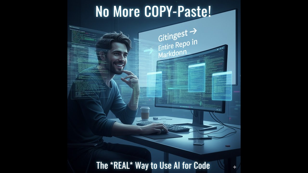 Feed Entire GitHub Repos into AI in Seconds | Gitingest + @Google  AI Studio Demo