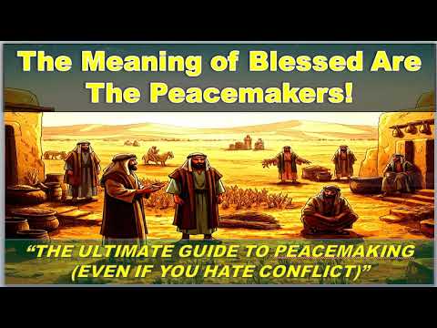 Meaning of Blessed Are the Peacemakers - Forget EVERYTHING You Thought You Knew About PEACEMAKING!