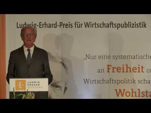 Ludwig-Erhard-Preis für Wirtschaftspublizistik 2021, Verleihung an Wolfgang Reitzle in Berlin