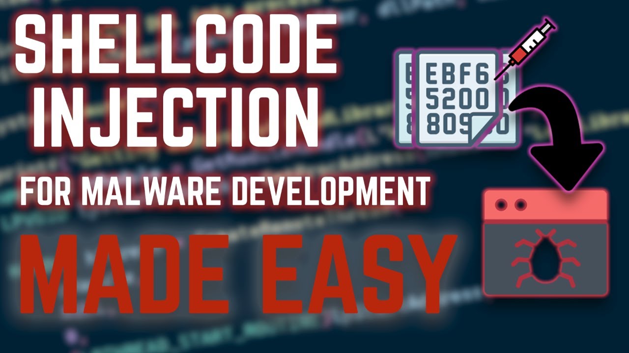 Malware Development Course: Process Injection Part 2 (Shellcode)