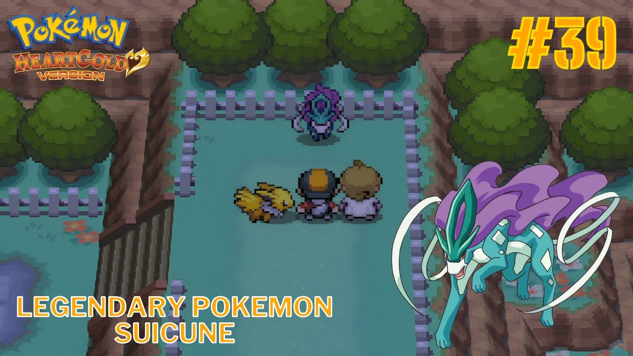 legendary Pokemon Suicune | Pokémon HeartGold (2025) Gameplay #39