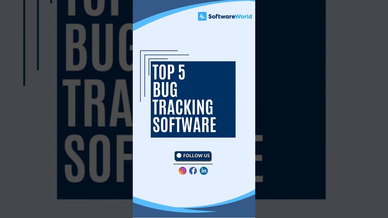 Top 5 Bug Tracking Software in 2025 | Fix Issues Faster & Ship with Confidence #SoftwareWorld #tech