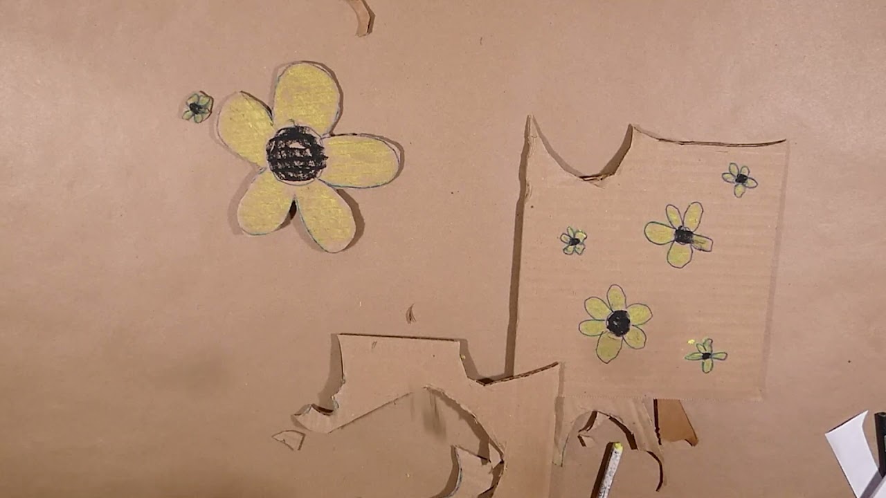 Create with David #1: Abstract Cardboard Sculptures