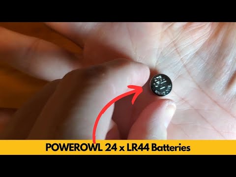 POWEROWL 24 x LR44 Batteries