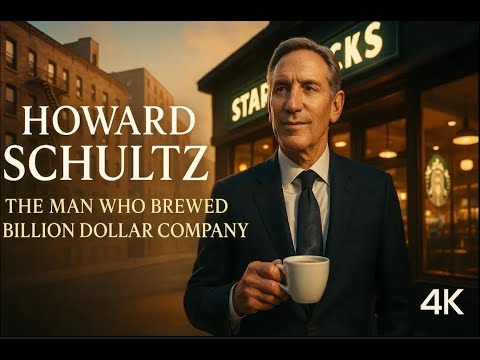 Howard Schultz â The Man Who Brewed a Billion Dollar Company 4k