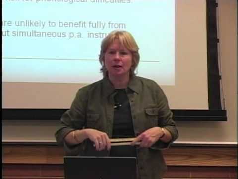 University of Utah Reading Clinic - Seminar 1