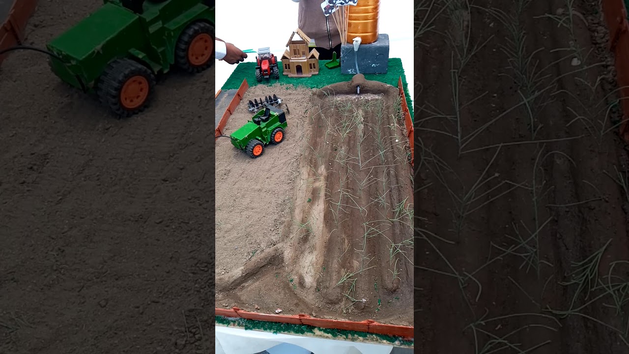 CAMPO AGRÍCOLA EN MAQUETA