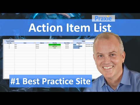 Action Item List