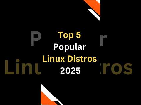 Top 5 Popular Linux Distros 2025 #linuxmint #linux #ubuntu