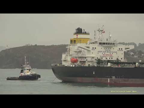SOLA TS Arrival at the Port of La Coruna (ES) & docking maneuver - 8th January 2018