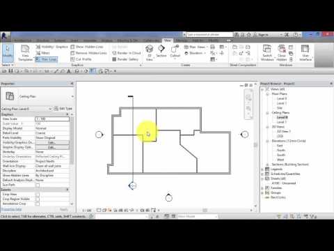 Module 4: Unit 8: Revit Architecture: Ceilings Video Lecture - Design Softwares