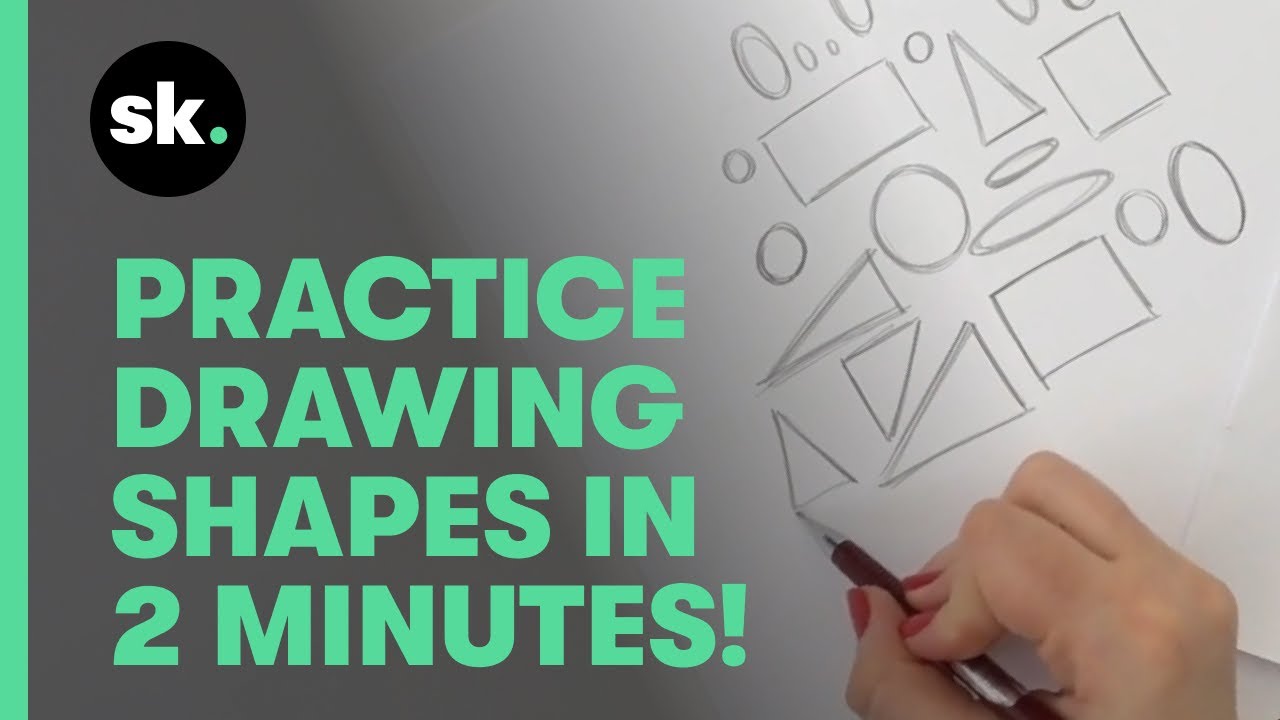 30-Day Drawing Challenge | Day 1: Practice Drawing Shapes