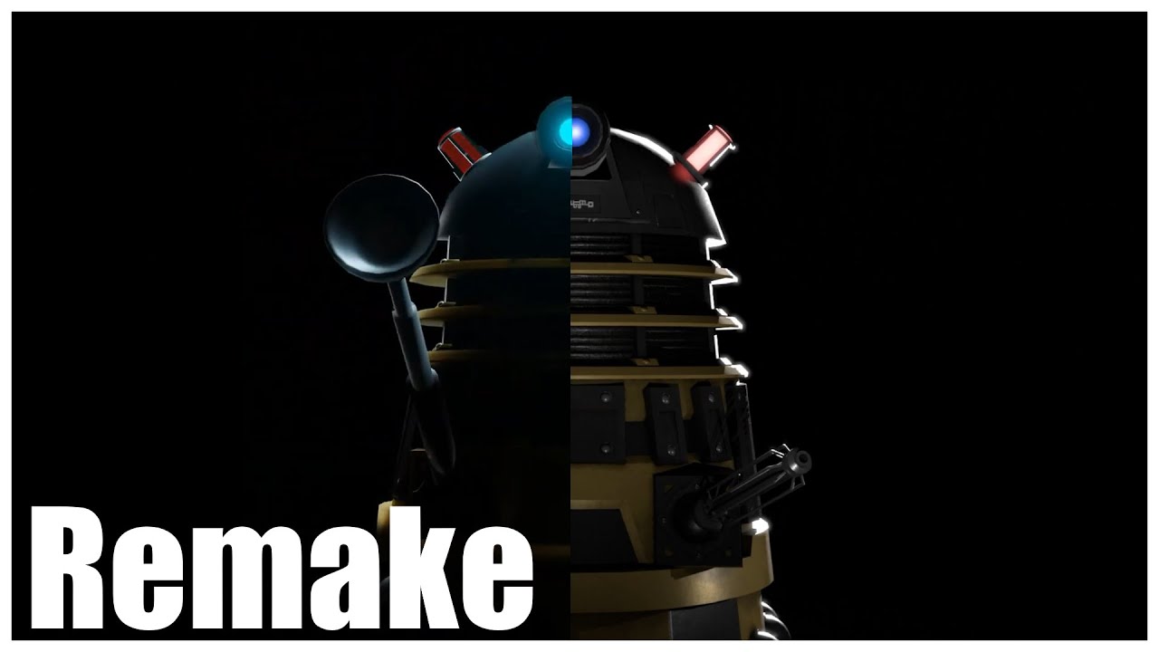 Dalek Animation: Day Of The Daleks Scene Reimagined (2025)