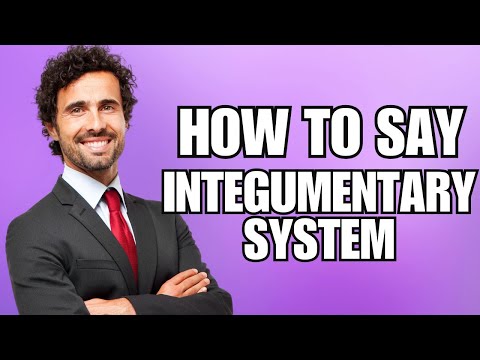 How To Pronounce Integumentary System (Correctly)