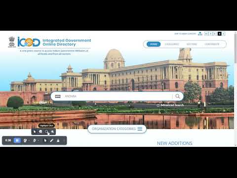 A one-point source to access Indian Government Websites at all levels and from all sectors | INDIA
