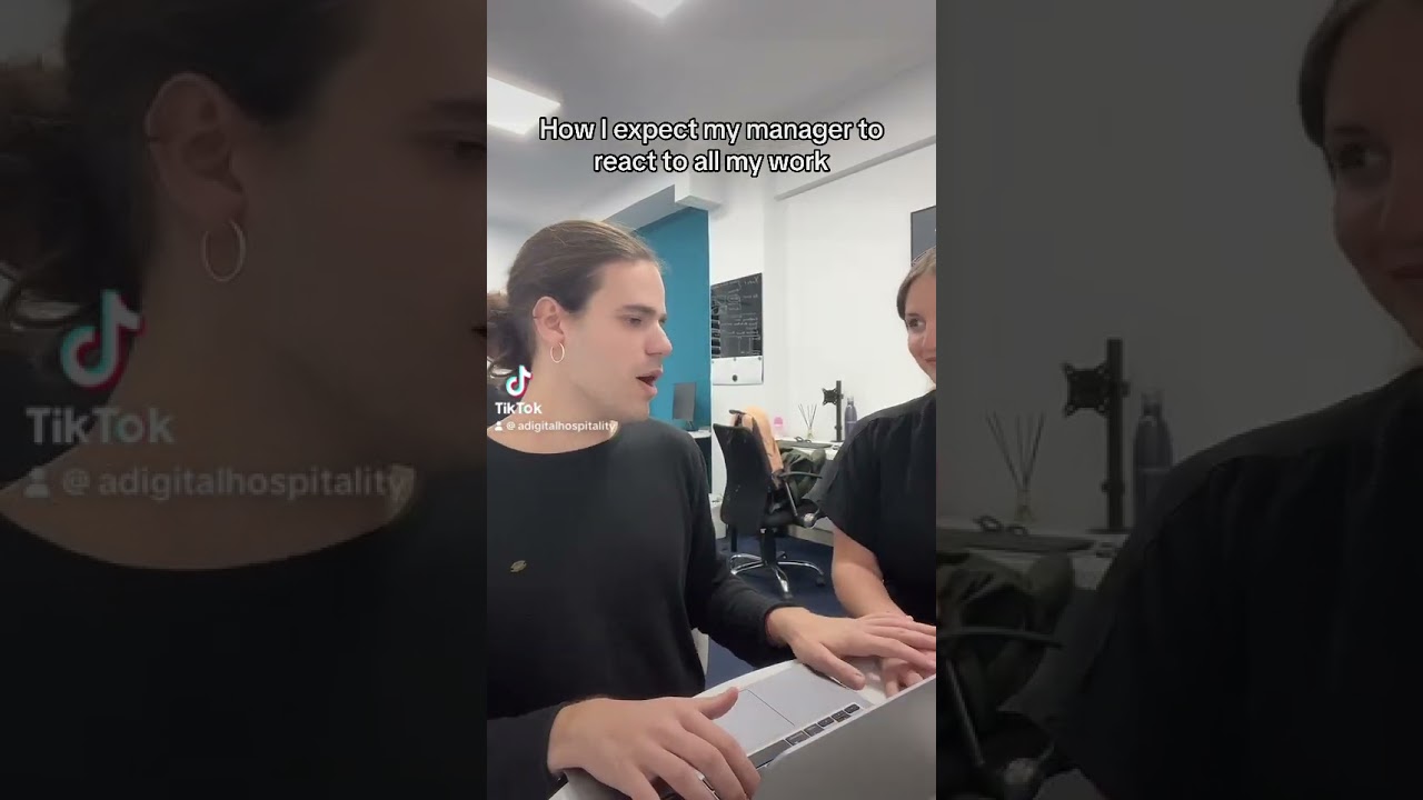 How i expect my manager to react to all my work 😅